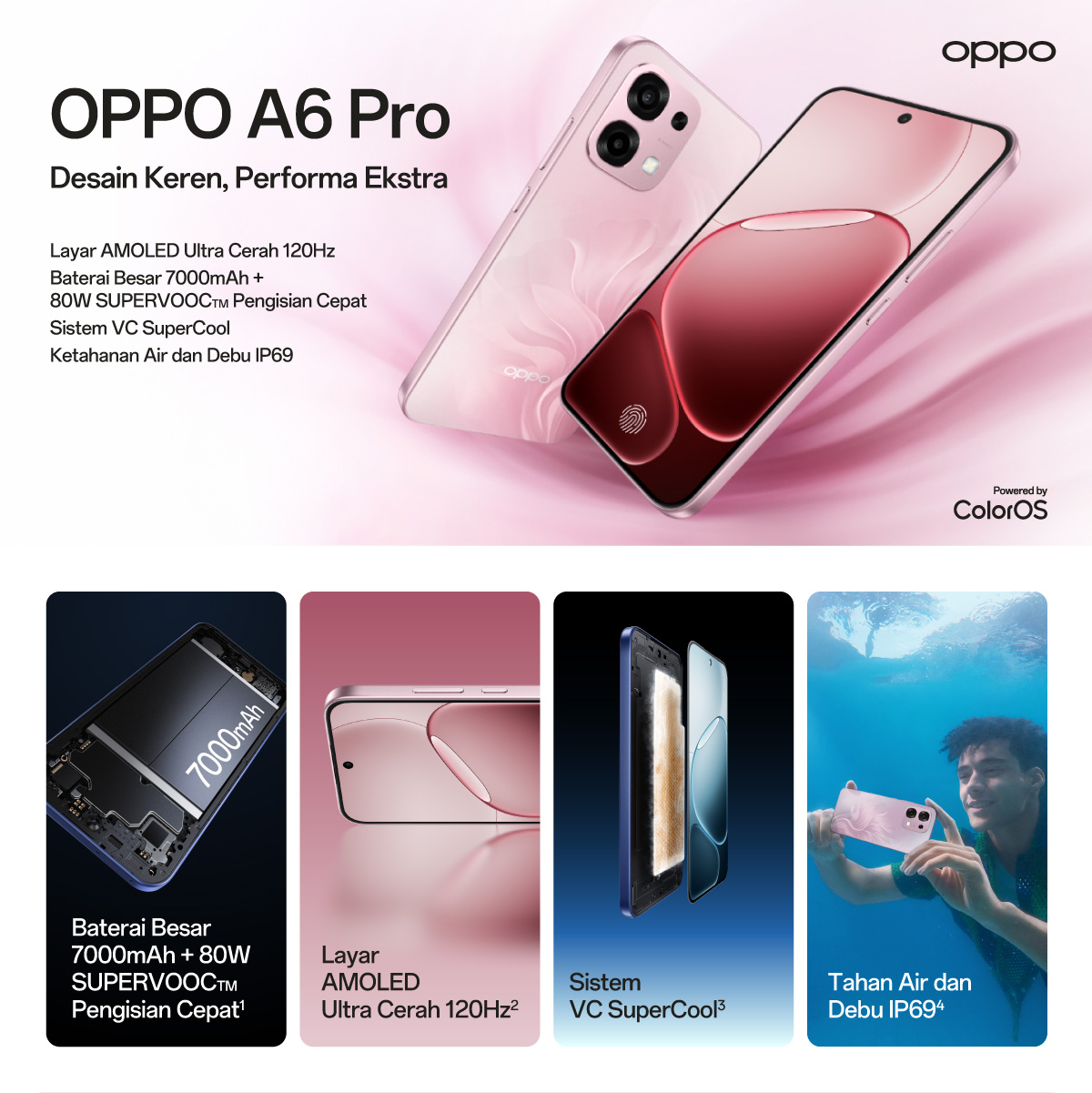 OPPO A6 Pro - Jual HP OPPO A6 Pro Harga Promo Terbaru - OPPO Indonesia